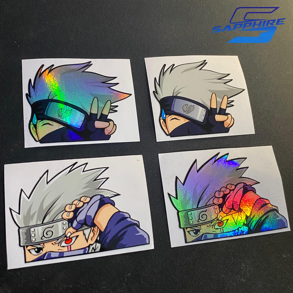 Jual Sticker Kakashi Hatake Anime Naruto Stiker Kakashi Hatake | Shopee ...