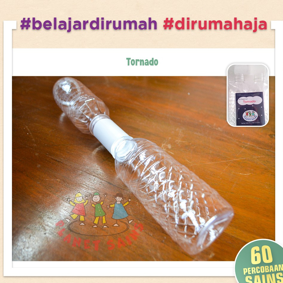 Jual TORNADO BOTOL - Mainan Anak SD - Eksperimen Sains #dirumahaja ...