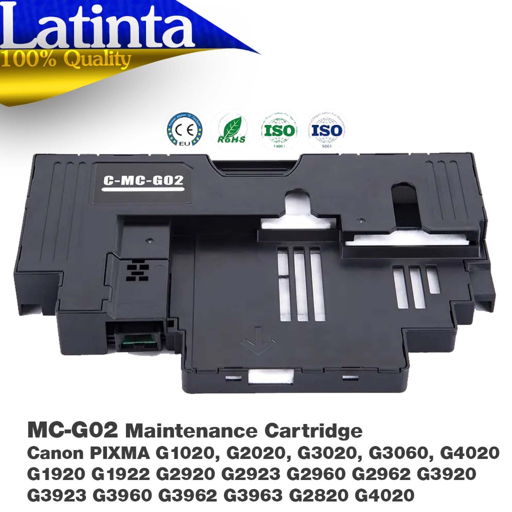 Jual MC-G02 Maintenance Cartridge Box Cip Busa With Reset Chip MCG02 Ink Pad sponge absorbent ...