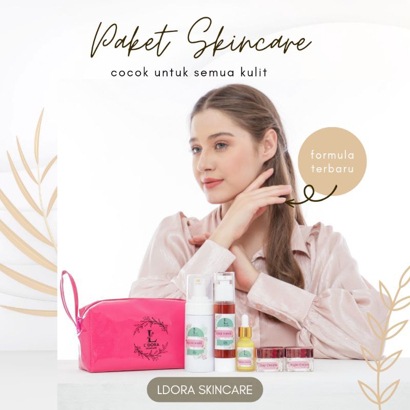Jual Ldora Klinik New Pack Original Ldora skincare | Shopee Indonesia