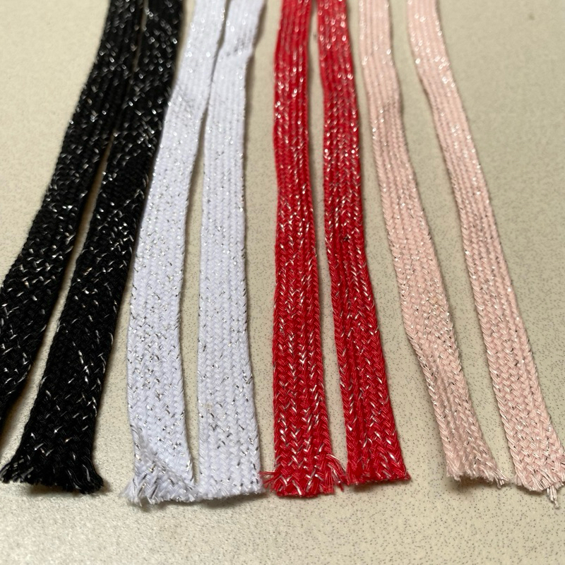 Jual tali macrem kombinasi glitter selapis,tali meteran | Shopee Indonesia