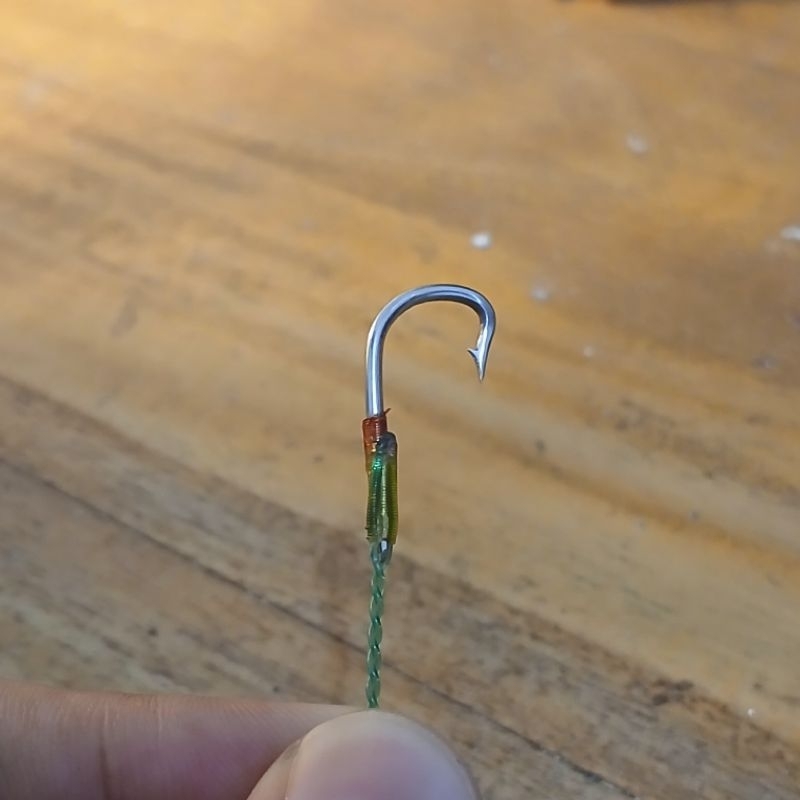 Jual Kail Pancing Urek Belut Baja Anti Mocel Tali 3 Lapis Siap Pakai ...