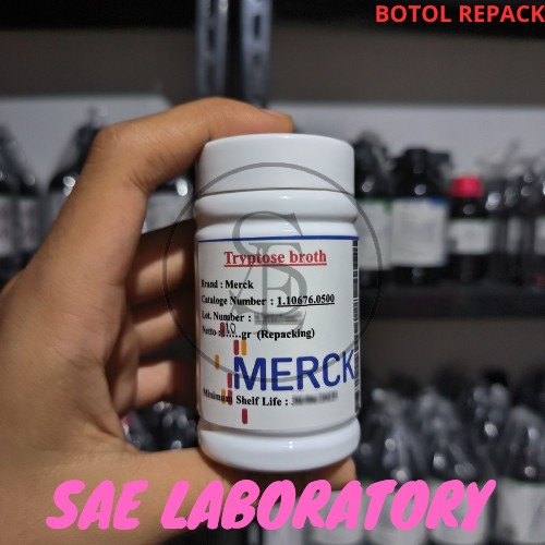 Jual TRYPTOSE BROTH FOR MICROBIOLOGY ME RCK 110676 REPACKING 10gr ...