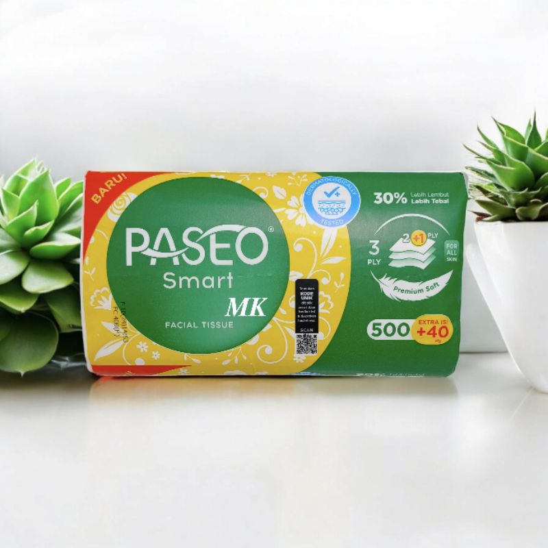Jual Tisu Paseo Smart 540 Sheet 3 Ply Tisu Wajah Murah | Shopee Indonesia