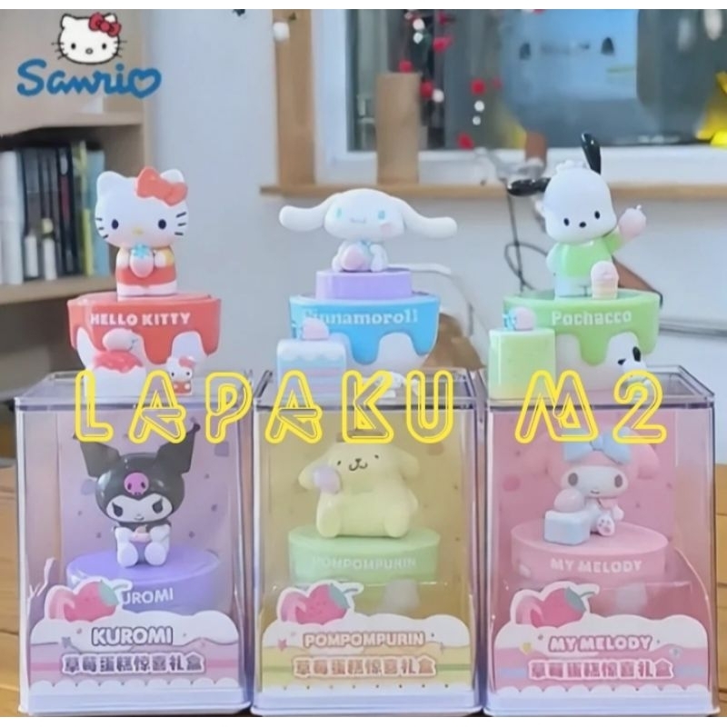 Jual Mainan Figure Sanrio Hello Kitty My Melody Kuromi Cinnamoroll Pom pom purin | Shopee Indonesia