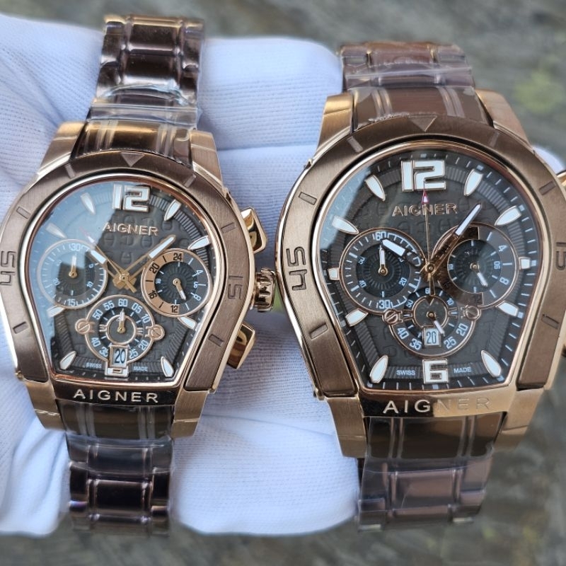 Jual Aigner Palermo A58500 Brown, Jam Tangan Original Chrono Aktif ...