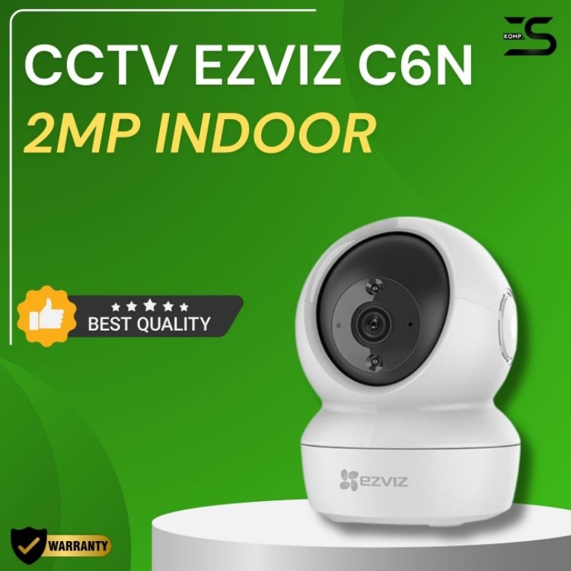 Jual CCTV Ezviz C6N 2MP Smart Wifi Pan Tilt IP Camera CCTV Indoor 1080p ...