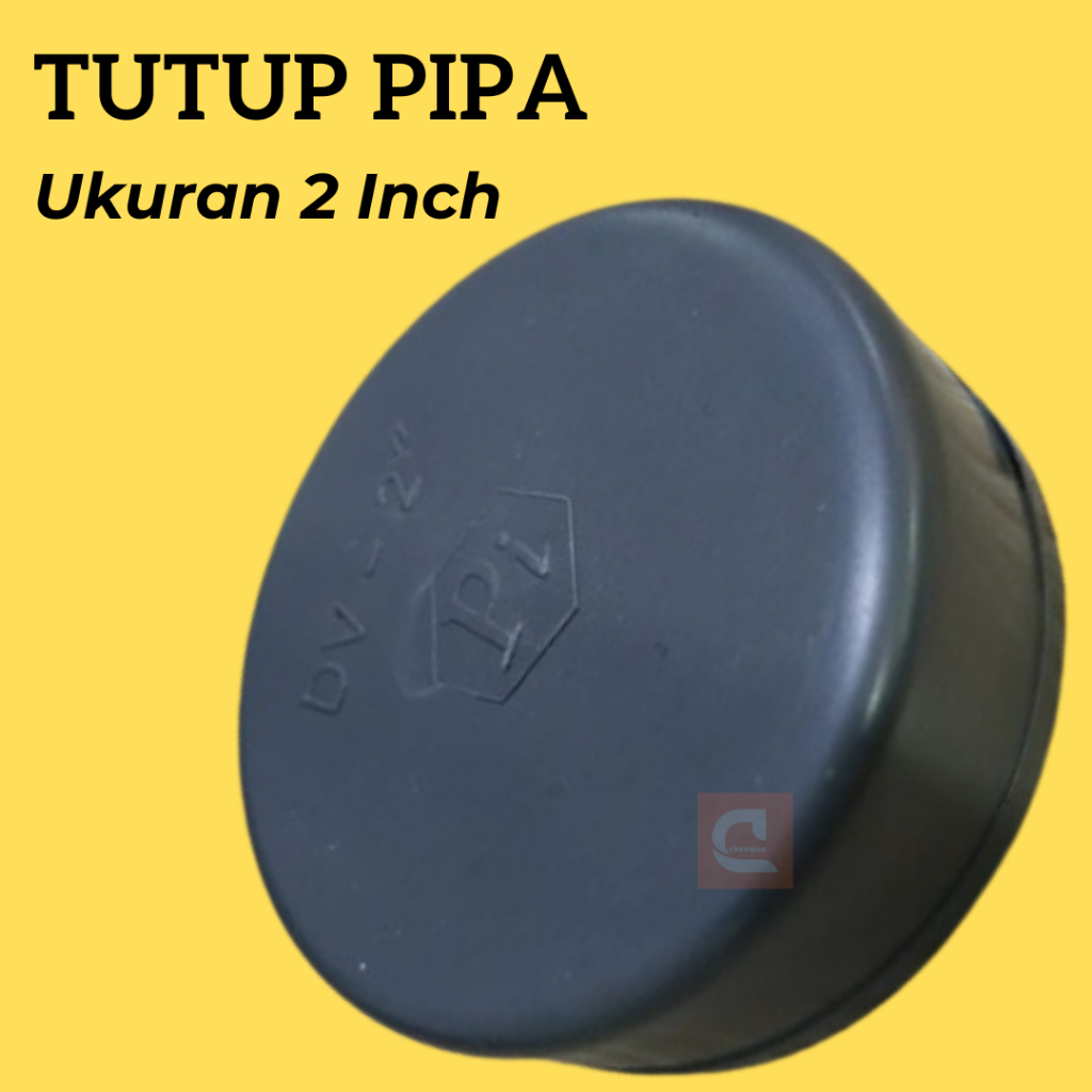 Jual Tutup Pipa Ukuran 2 Inch Dop Penutup Lubang Pvc Polos Tanpa Drat ...