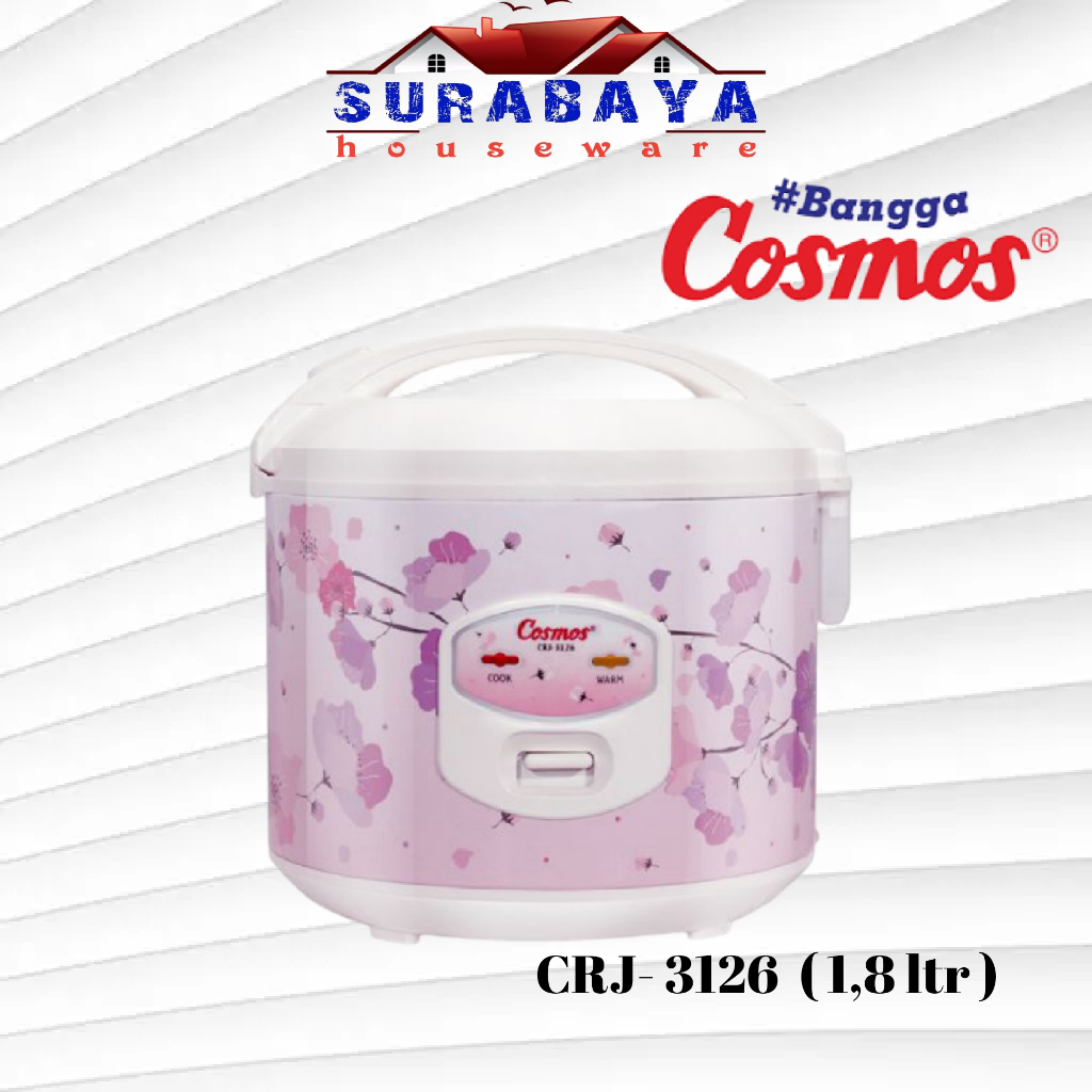Jual COSMOS magicom 1.8 liter CRJ 3126, rice cooker cosmos 3126, magic ...