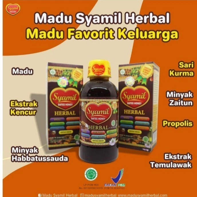 Jual Syamil Family Dates Honey |SYAMIL HERBAL| ORIGINAL | Harga Grosir ...
