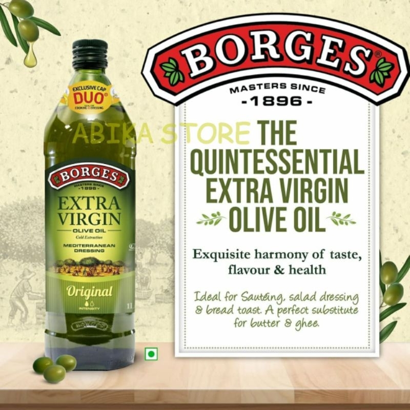 Jual BORGES ORIGINAL IMPORT SPANYOL MINYAK ZAITUN EXTRA VIRGIN OLIVE ...