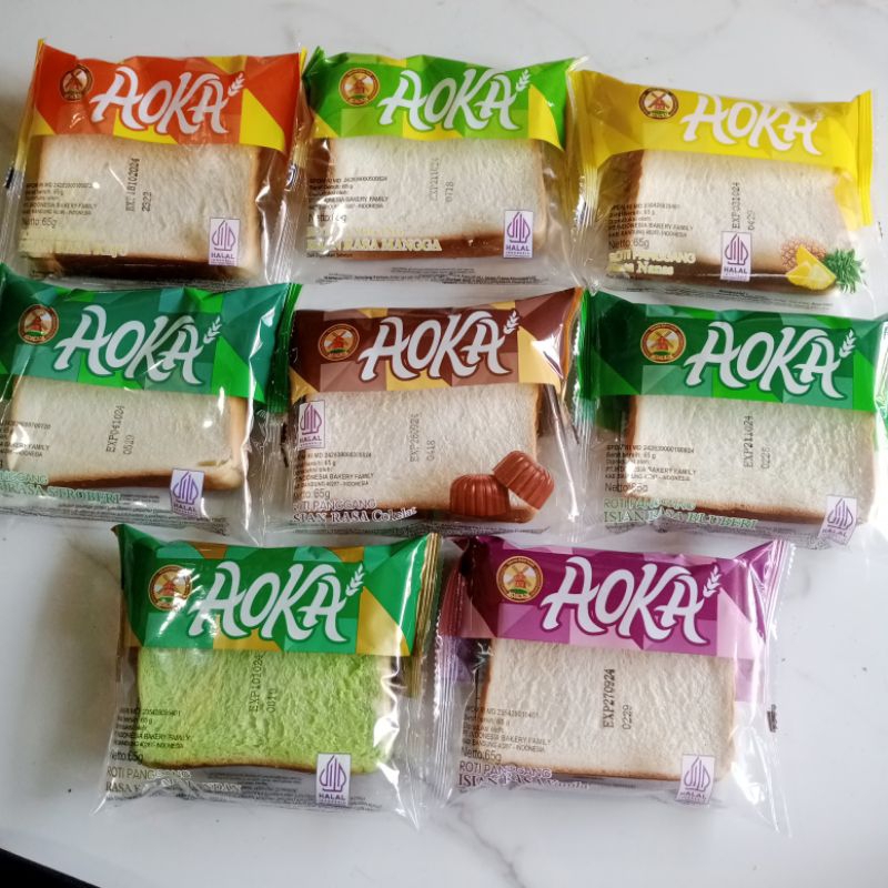 Jual roti panggang Aoka 65gr | Shopee Indonesia