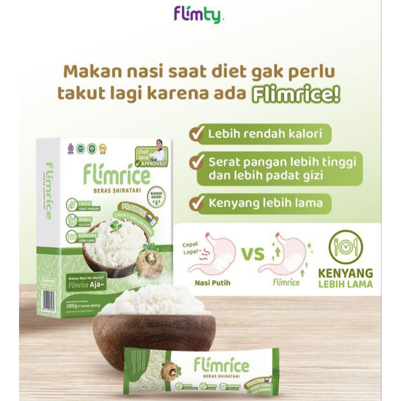 Jual Flimrice by Flimty 1 box isi 7 sachet ready stok diskon | Shopee ...