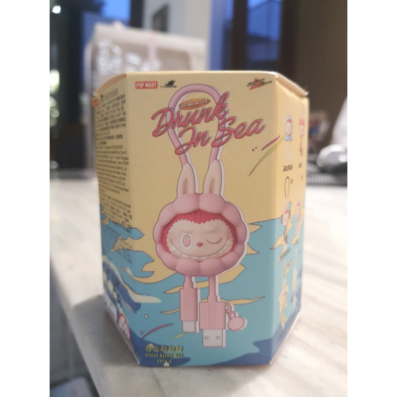 Jual POPMART Labubu drunk in the sea C cable | Shopee Indonesia