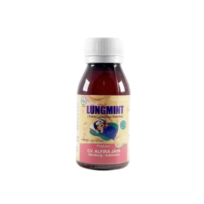 Jual SIRUP LUNGMINT 60ML CACING SIRUP OBAT TYPUS DEMAM PENURUN PANAS ...