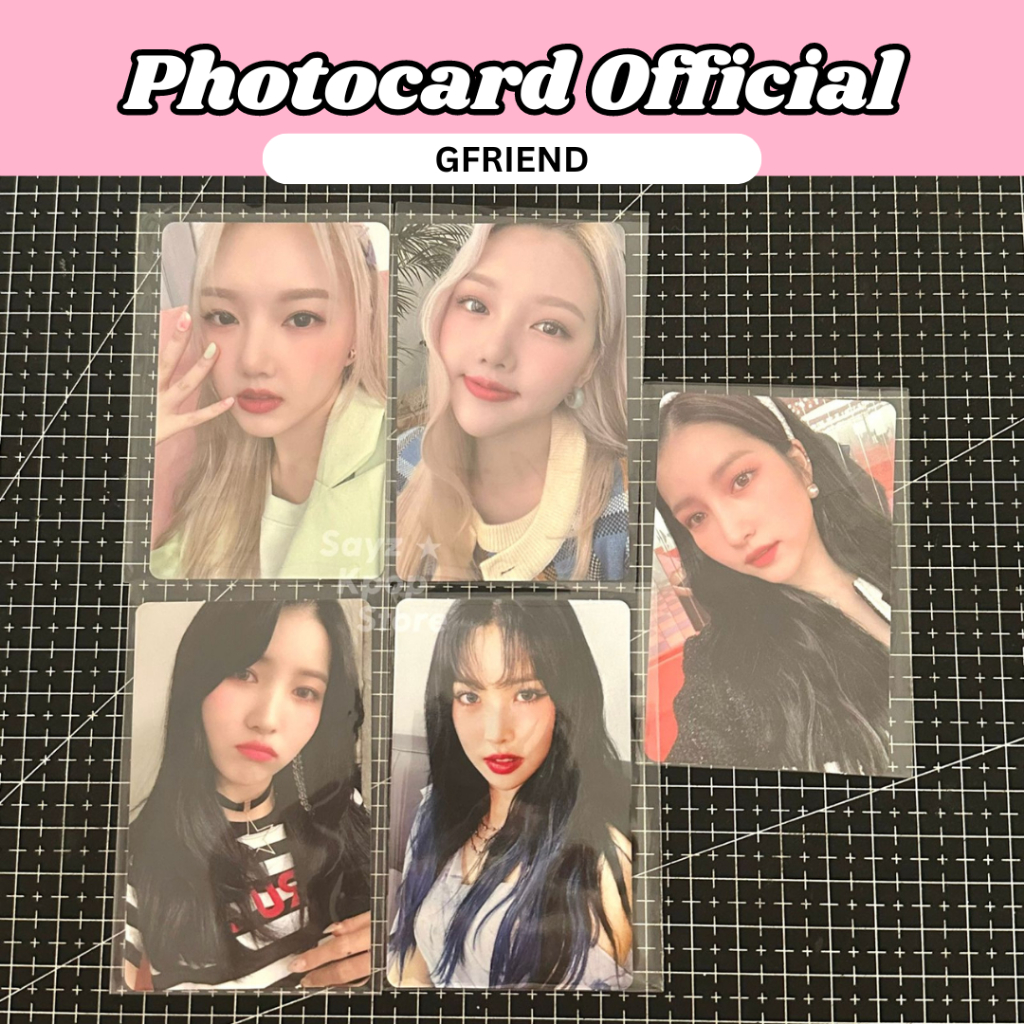 Jual [ READY ] Photocard Official Gfriend - Yerin Yuju sowon Eunha Umji SinB - pc official ...