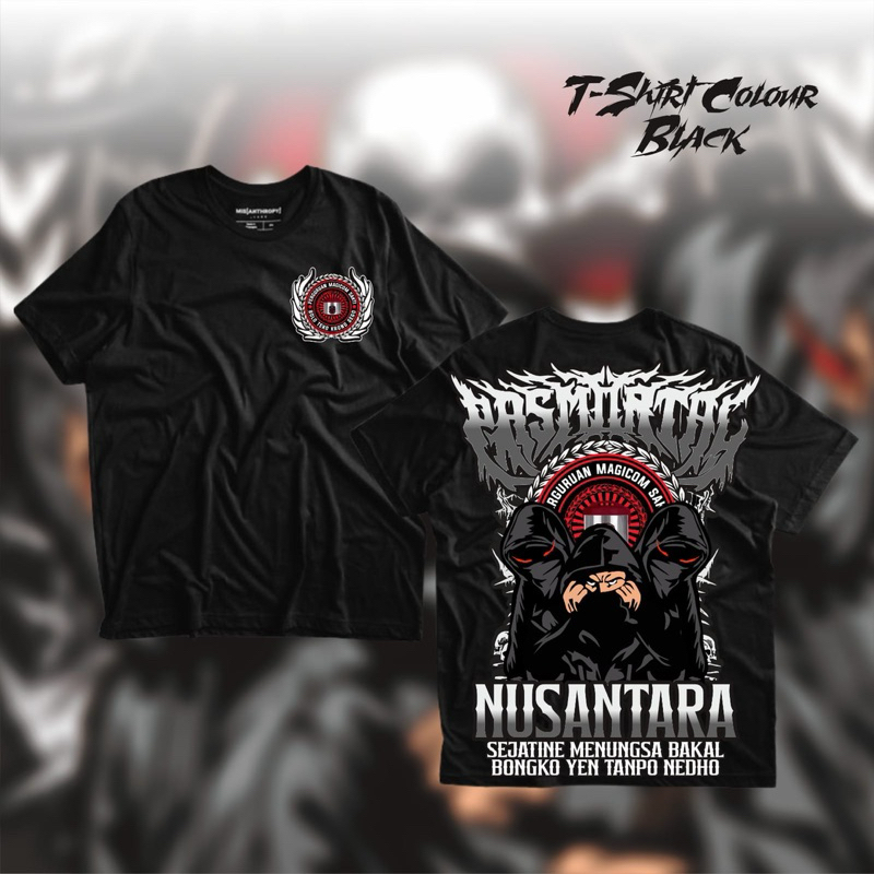 Jual Kaos Netrak Motif Pasmortal Nusantara Perguruan Magicom Sakti ...