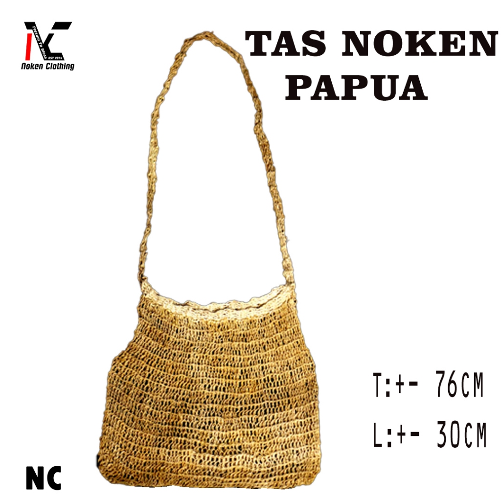 Jual NOKEN PAPUA TAS RAJUT BESAR KULIT KAYU ASLI NOKEN CLOTHING ...