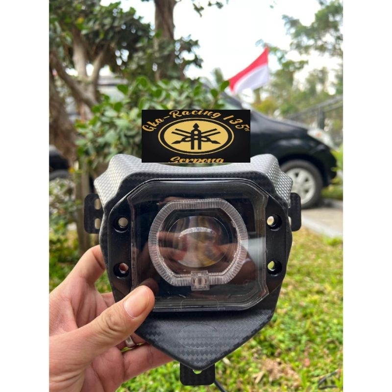 Jual Lampu depan CRF biled billed set batok terang bagus | Shopee Indonesia