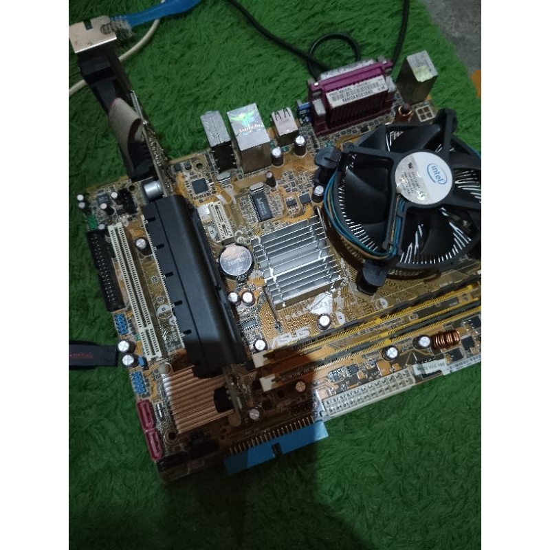 Jual Paket lengkap Mobo socket lga775 ram fan vga prosesor | Shopee ...