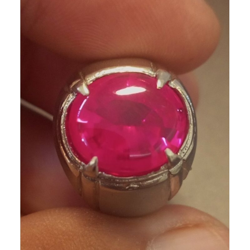 Jual [Garansi] Batu Siam Rose asli bangkok (R7) | Shopee Indonesia