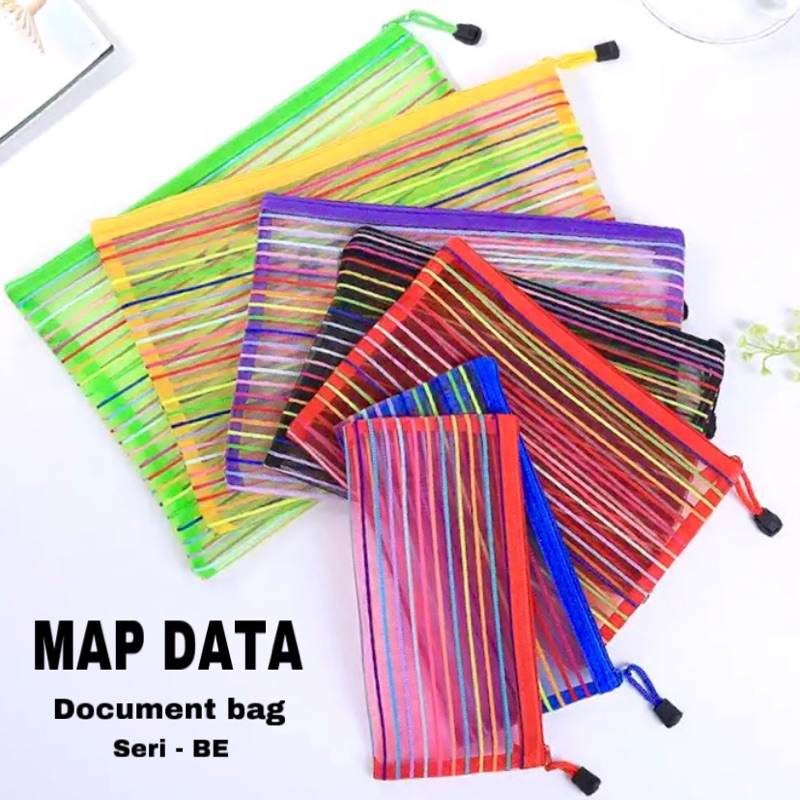 Jual HD Map Data Pouch Dokumen/Pouch Kosmetik/Pouch Make Up/Pouch ...