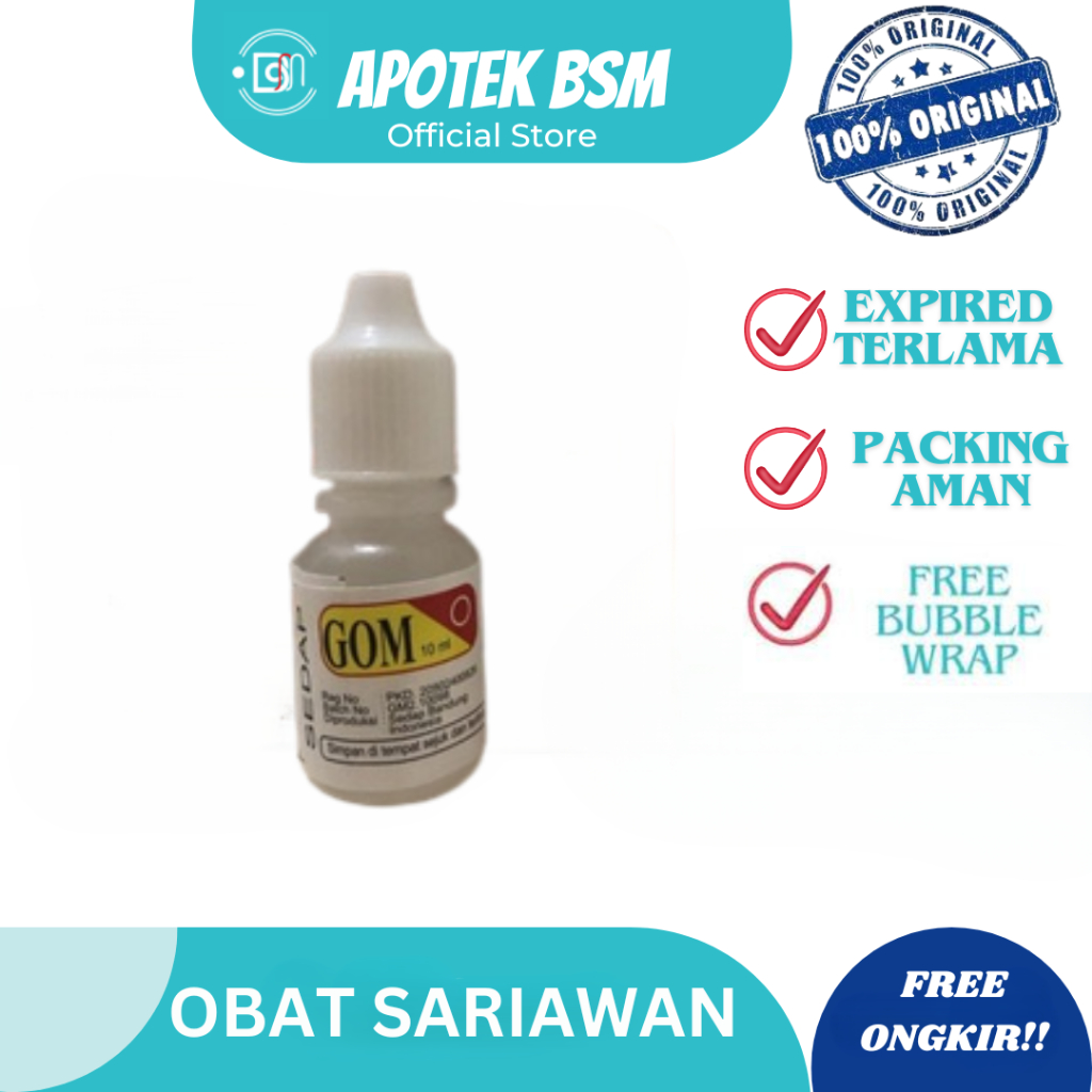 Jual GOM Glycerine 10% untuk Mengatasi Sariawan (8 ml). | Shopee Indonesia