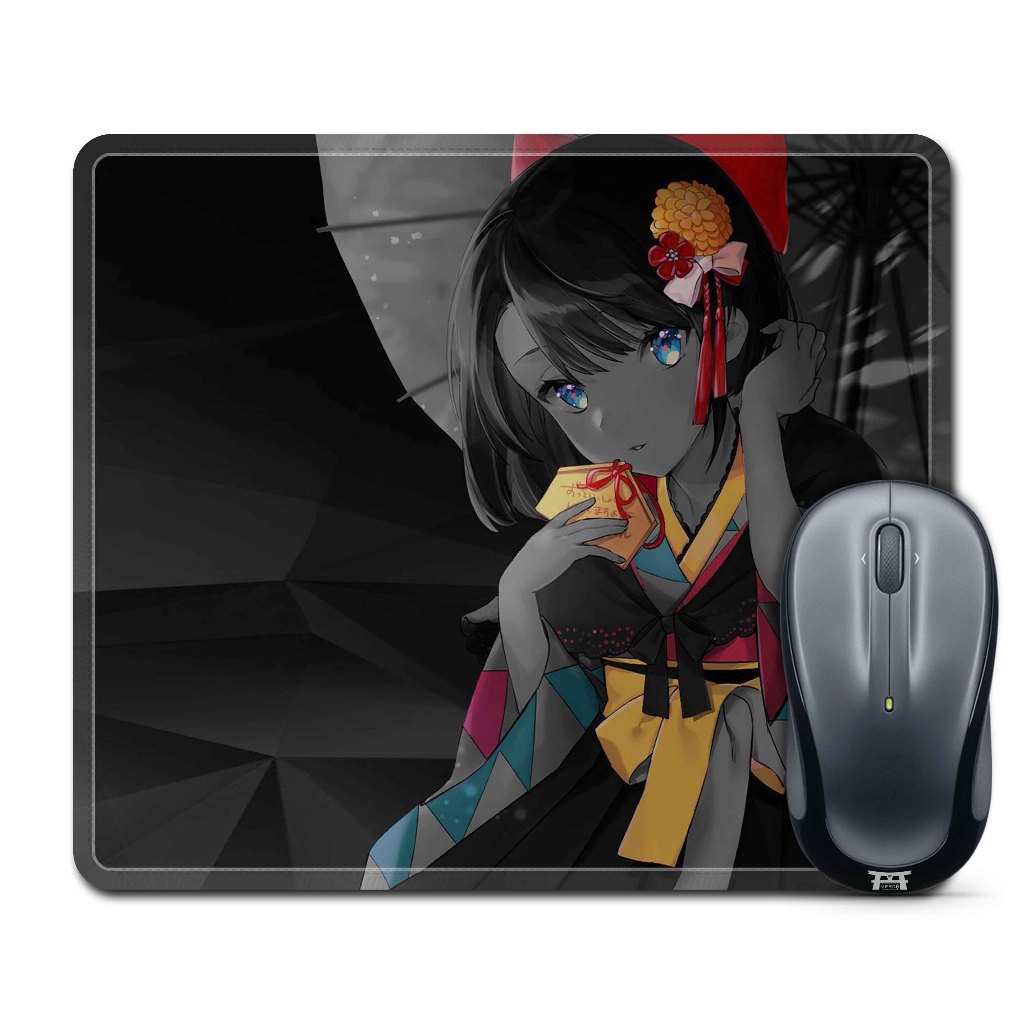 Jual Mouse pad gaming vtuber MONOCHROME OOZORA SUBARU - HOLOLIVE ...
