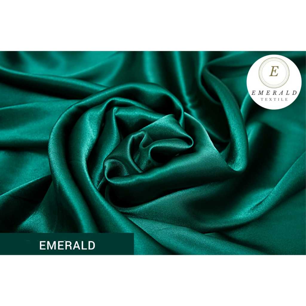 Jual ( BUKAN HIJAB ) SETENGAH METER Kain Satin Charmuse Silk Premium ...