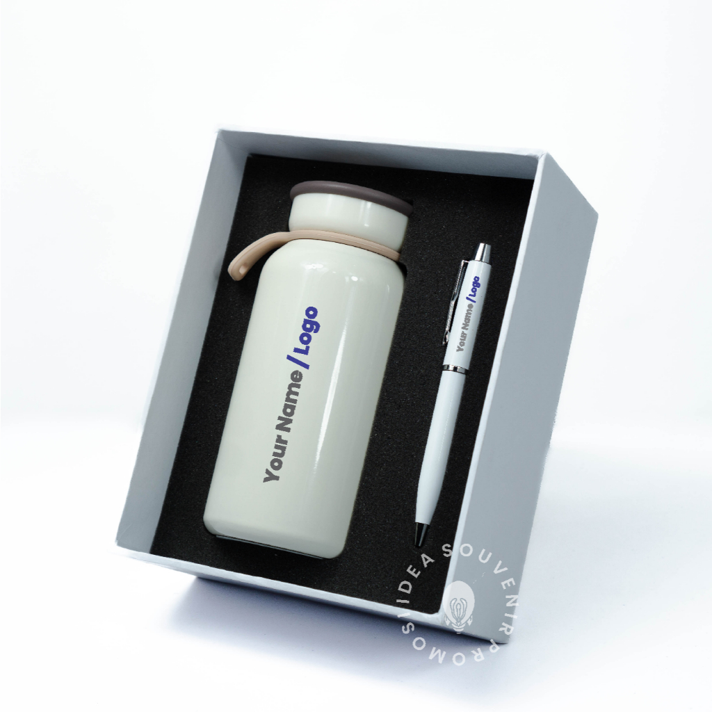 Jual Free Grafir Custom Gift Set Tumbler Pena Gift Box Souvenir Premium ...