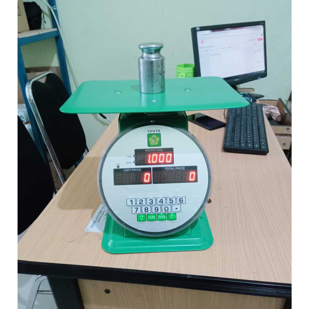 Jual Timbangan digital 40kg / Timbangan Laundry digital 40kg | Shopee ...