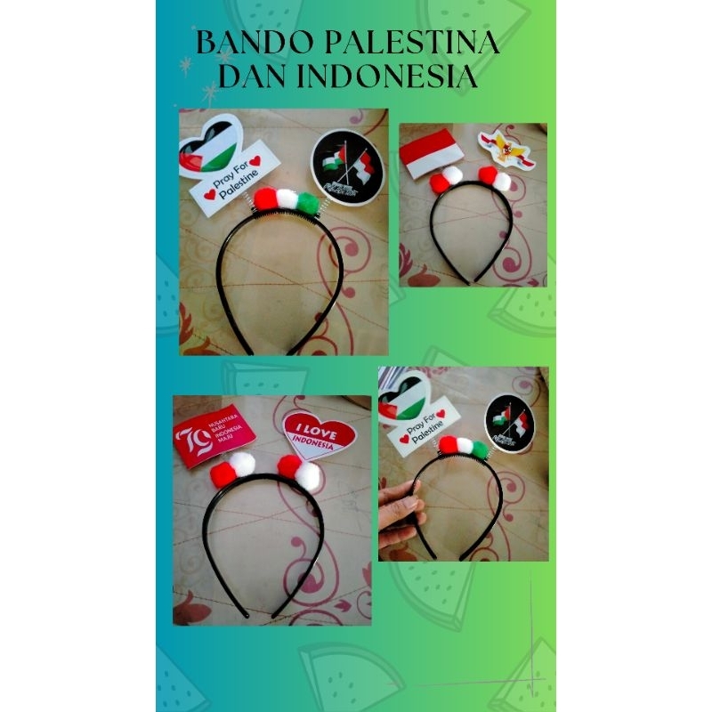 Jual Bando Tuing Tuing Palestina dan Indonesia | Shopee Indonesia