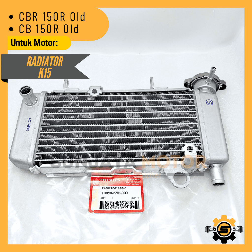 Jual Radiator Pendingin Kualitas Original Honda K15 Radiator CBR 150R ...