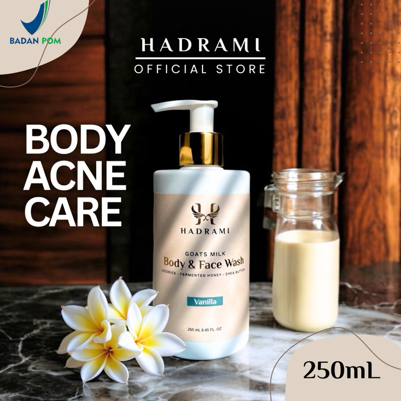 Jual Hadrami Acne Body & Face Wash (Goats Milk/Susu Kambing) | Shopee ...