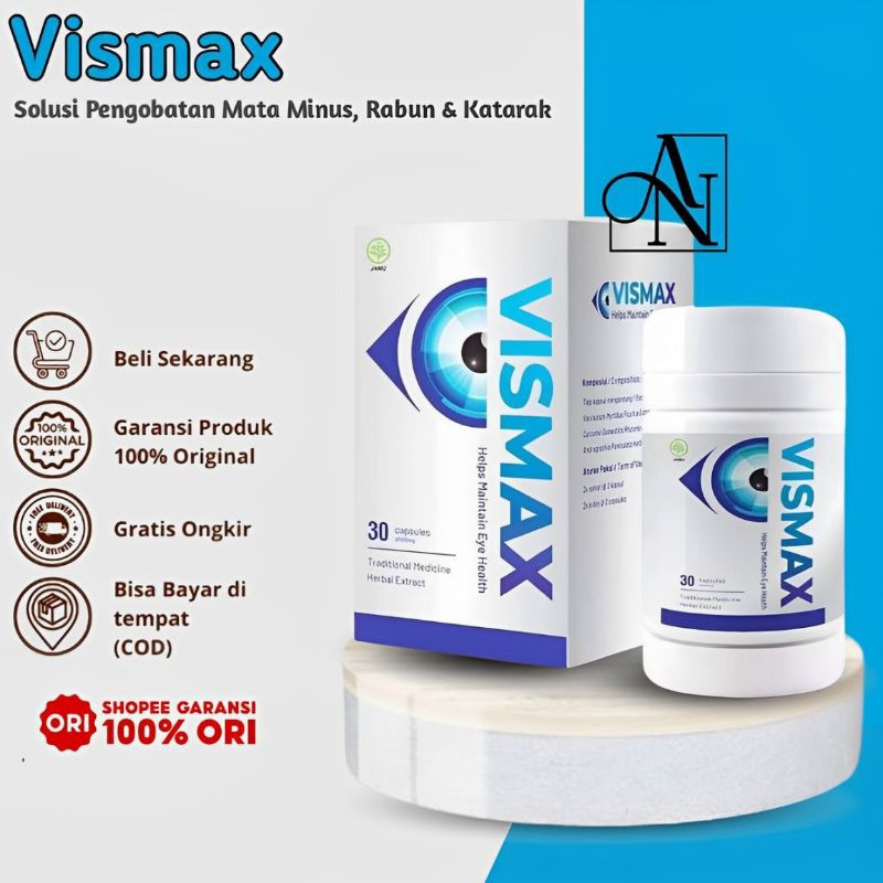 Jual Vismax Obat Mata Minus Mata Rabun Mata Katarak Herbal Original ...