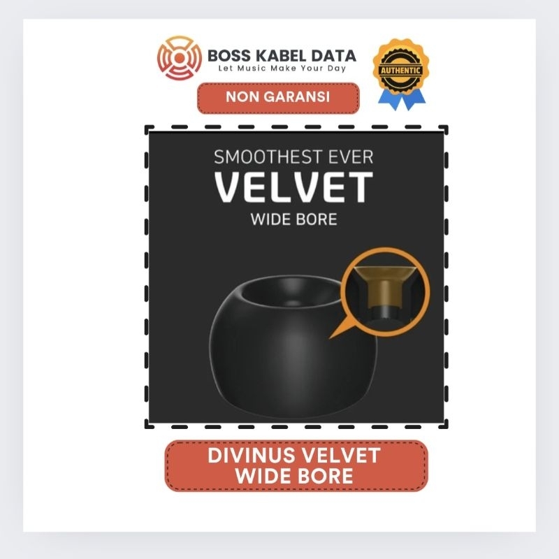 Jual Divinus Velvet Wide Bore Edition Eartips Silicone | Shopee Indonesia