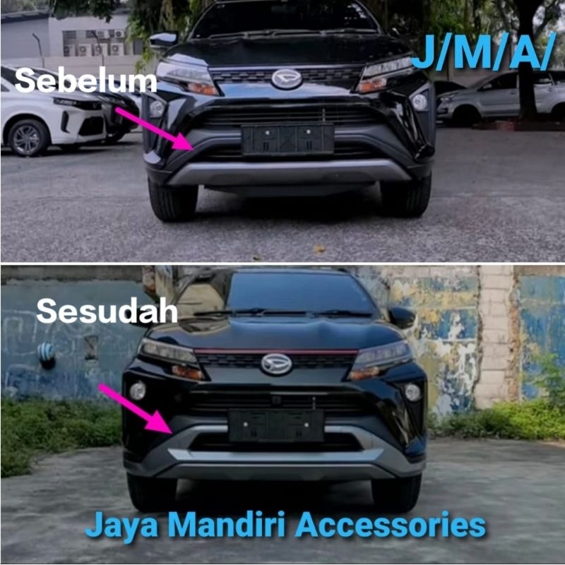 Jual BODY KIT DEPAN TERIOS R CUSTOM FRONT UNDER SPOILER TERIOS CUSTOM ...