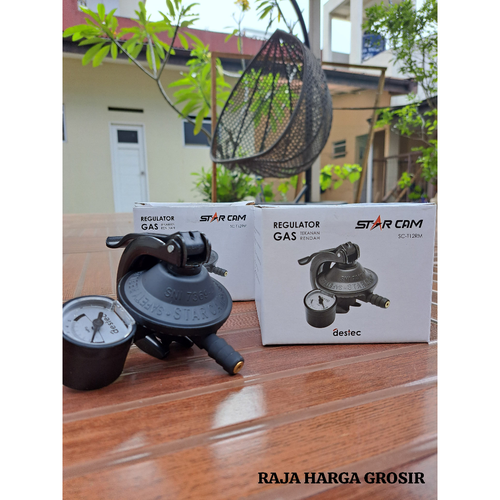 Jual STARCAM Regulator Gas Tekanan Rendah Meter LPG DESTEC SC-T12RM ...
