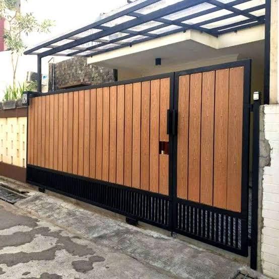 Jual MODEL PAGAR WOOD PLANK MINIMALIS HARGA PER METER | Shopee Indonesia