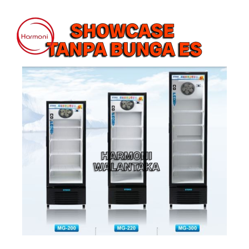 Jual Kulkas Pendingin Showcase Steko TANPA BUNGA ES PENDINGIN MINUMAN ...