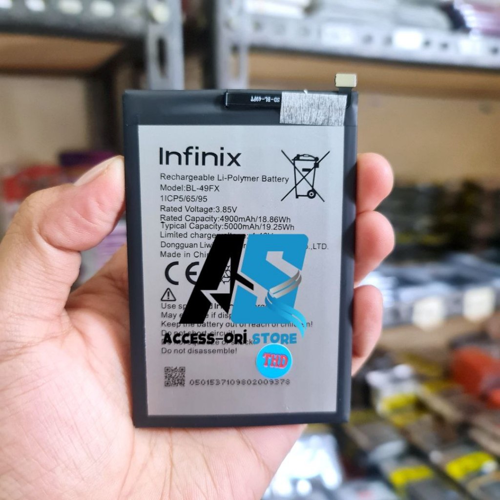 Jual Batre Baterai BL-49FX Original HP Infinix Smart 6 X6511 X6511B ...