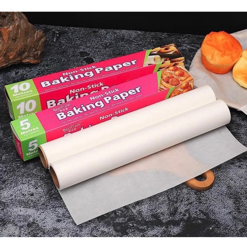 Jual Baking Paper Kertas Alas Roti Kertas Panggang Oil Paper Lebar 30cm ...