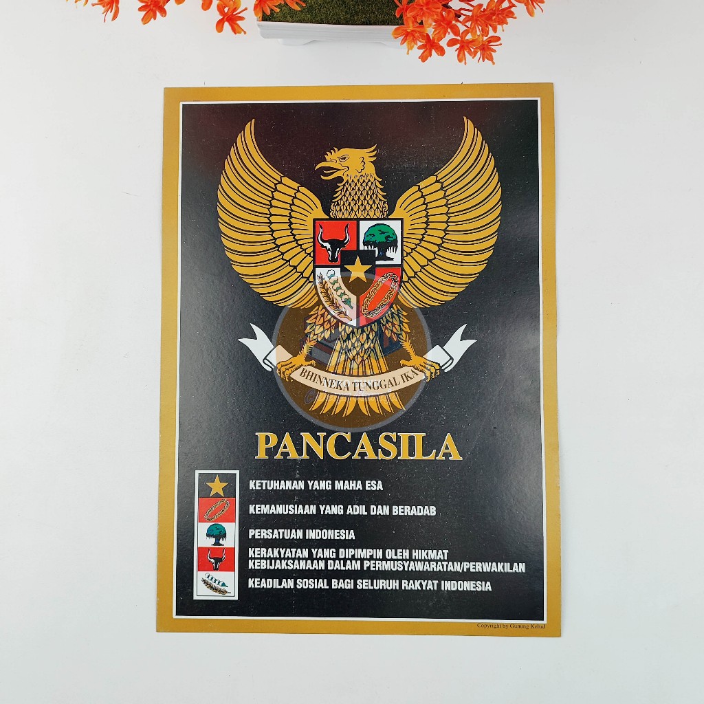 Jual Foto Foster Garuda Pancasila Hiasan Dinding | Shopee Indonesia