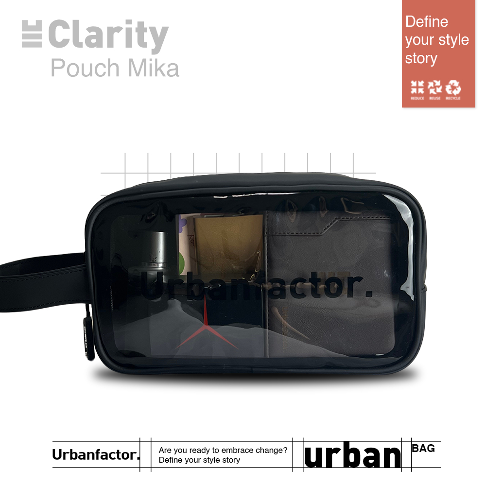 Jual Promo Pouch Mika Multifungsi Pria Wanita Urbn Factor - Clarity ...