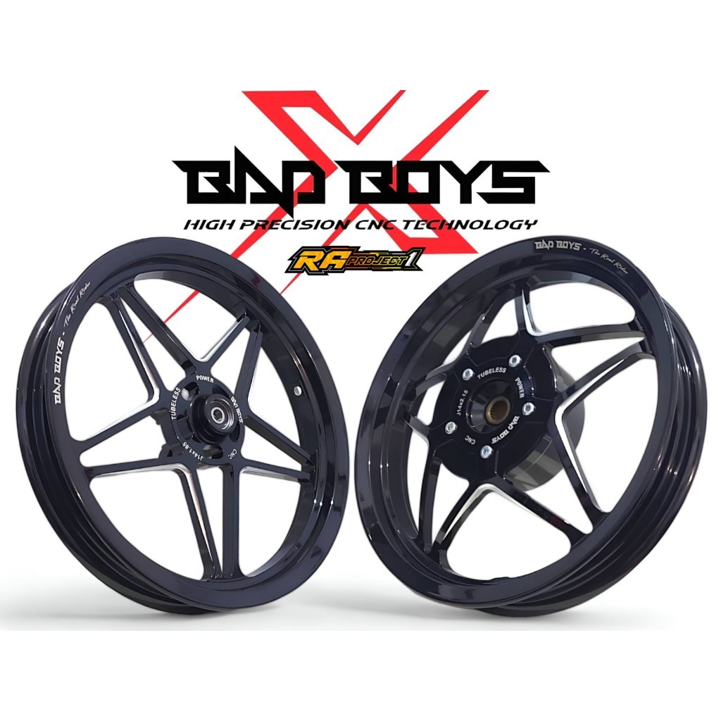 Jual Velg Racing Bintang POWER BAD BOYS 185/215x14 - All Mio|Beat ...