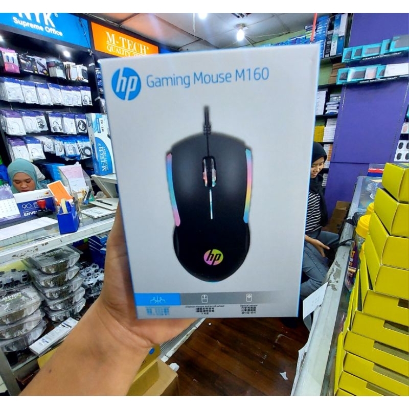 Jual Hp Mouse Usb Gaming M160 | Shopee Indonesia