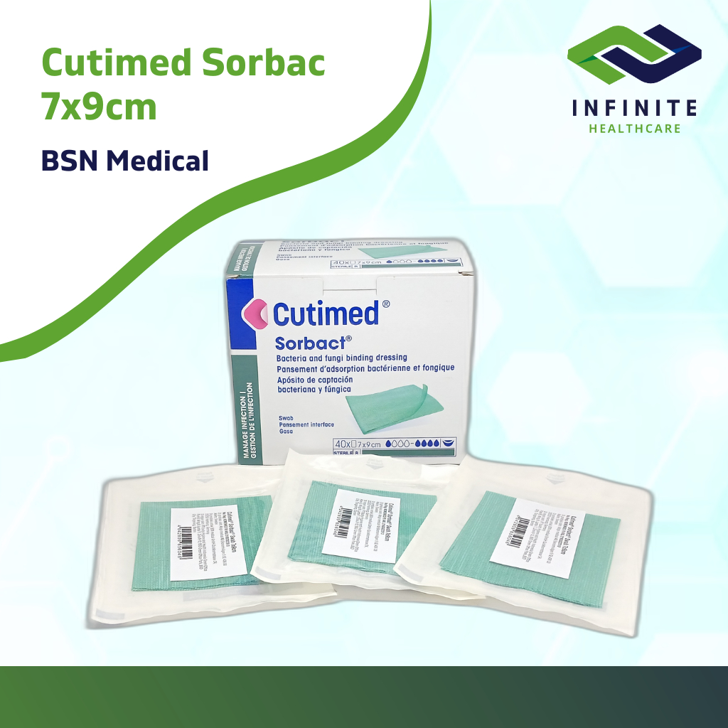 Jual Cutimed Sorbact Swab 7x9 Cutimed Sorbact 7x9cm Essity | Shopee ...