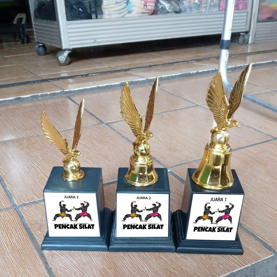 Jual COD Piala Set Lomba Juara 1 2 3 GARUDA bisa kostum "costum" (bisa ...