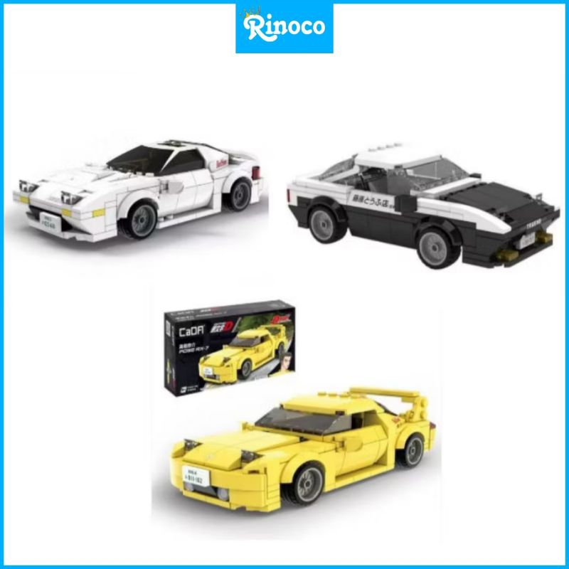 Jual KAKA - CADA.Initial D AE86 Trueno/FD35 EX7/FC35 RX7 bricks lego ...