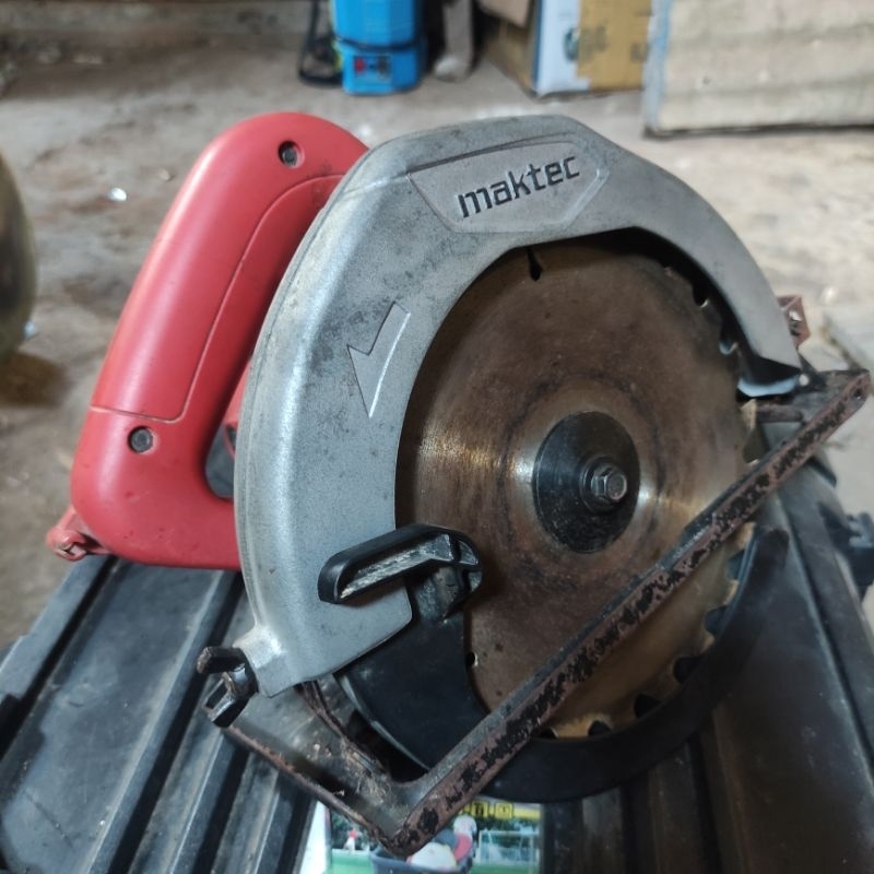 Jual circular Saw maktec mt580 second normal | Shopee Indonesia